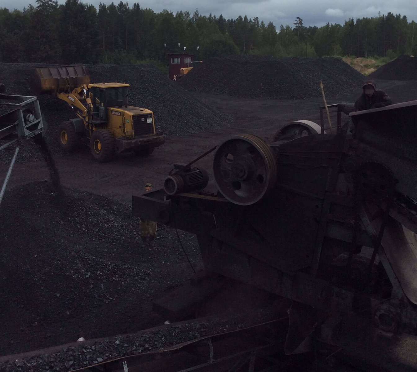 Coal. Sorting and storage. | EKC.AG
